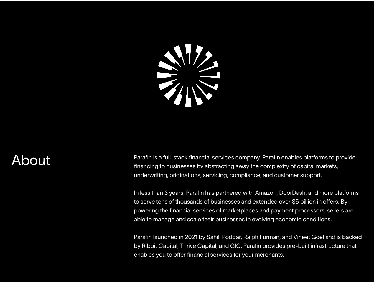 About Parafin | Learn about our vision